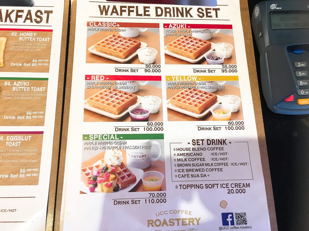 UCC COFFEE ROASTERY-ふわさくワッフルも♪おしゃれで落ち着いたノマドカフェ！ - ベトナムリアルガイド
