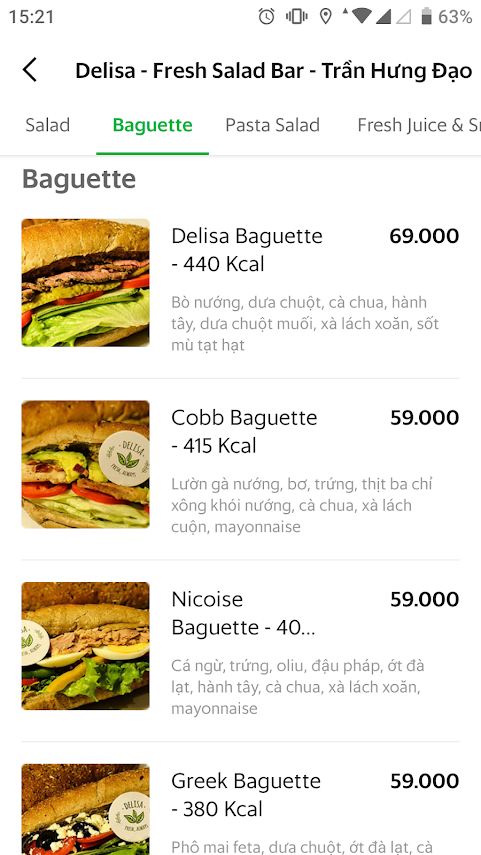 DELISA~Fresh Salad Bar-簡単注文で美味しいサラダデリバリー【野菜が足りない時に！】 - ベトナムリアルガイド